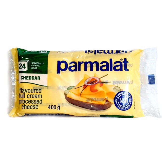 Parmalat Cheese Sliced Cheddar 400g 24 Slices