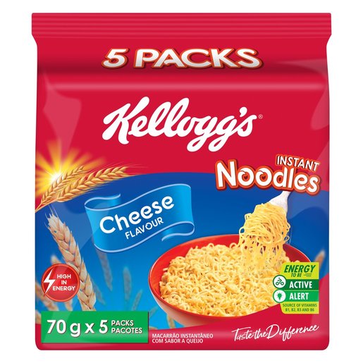KELLOGS NOODLES CHEESE 8X5X70G