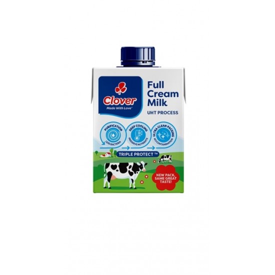 CLOVER LONG LIFE 10X500ML FULL CREAM MILK