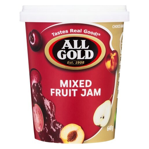 ALL GOLD MIXED FRUIT JAM 6X640G