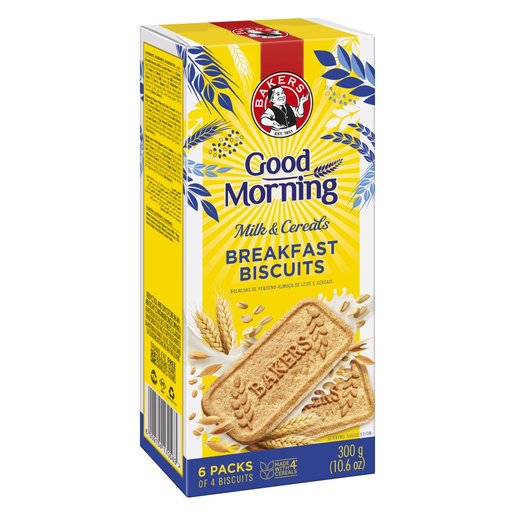 BAKERS GOOD MORNING MILK 12X300G