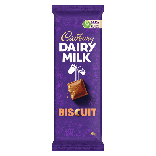 Cadbury Slab Biscuit 80g