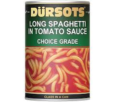 DURSOTS SPAGHETTI TOMATO SAUCE 6X225G S